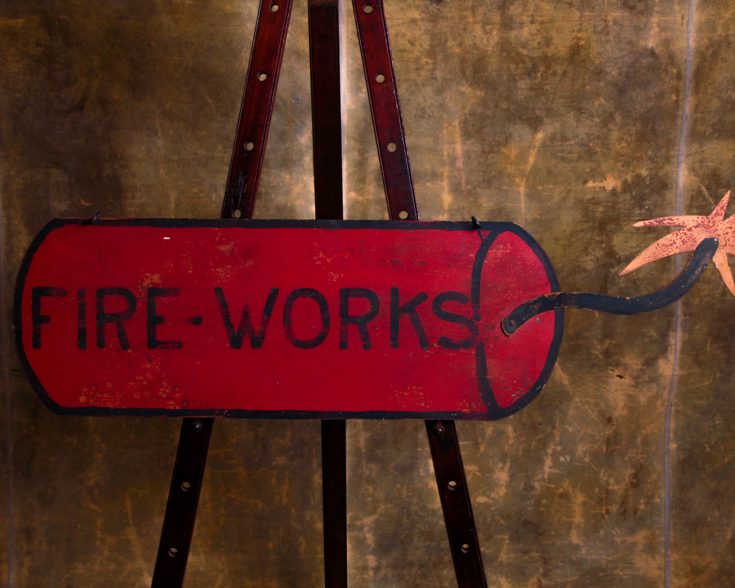 Fireworks sign | Heimwee Antiques