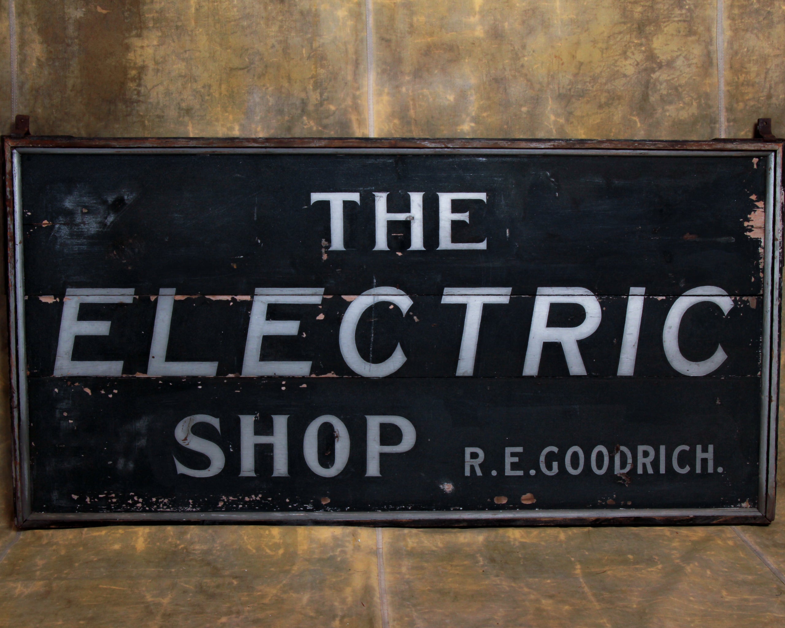 The Electric Shop sign | Heimwee Antiques